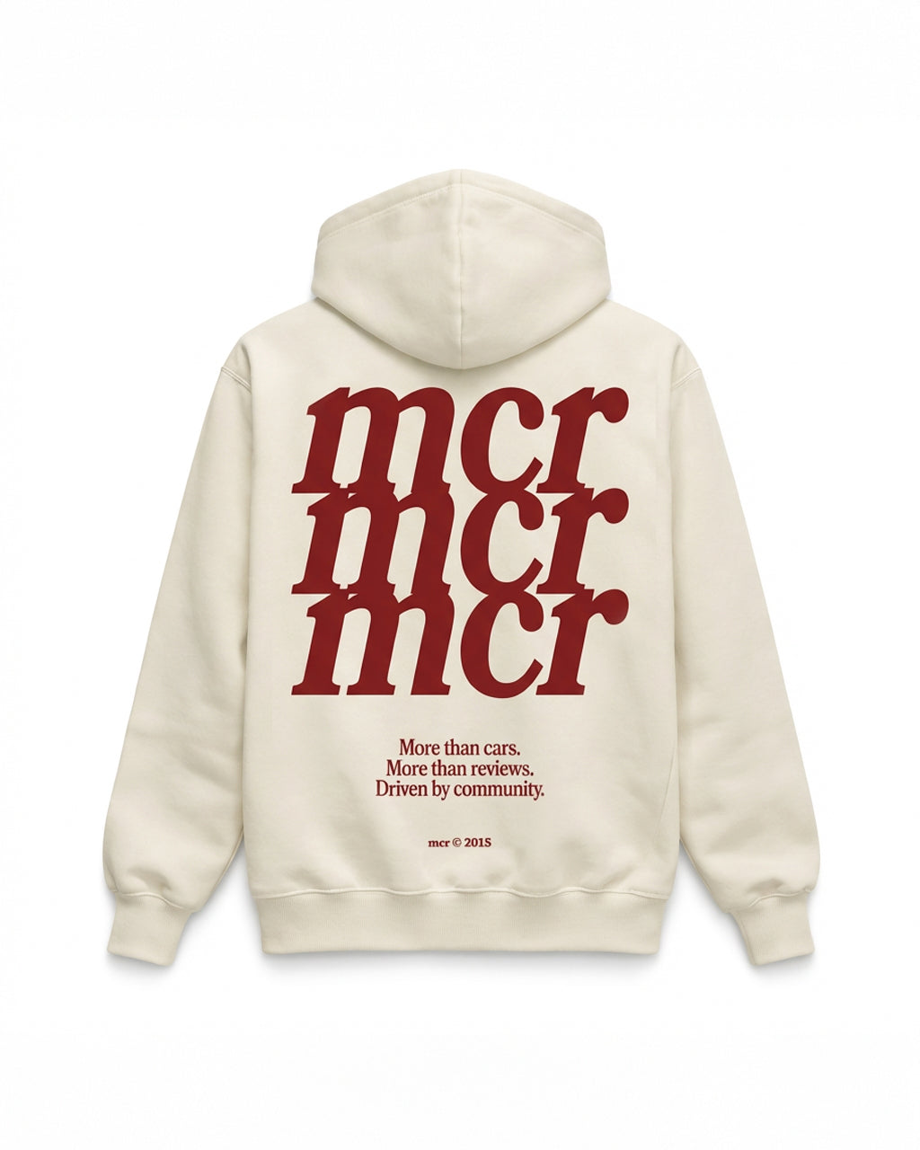 MCR 2026 - Oversized MCR Hoodie – MCR Shop